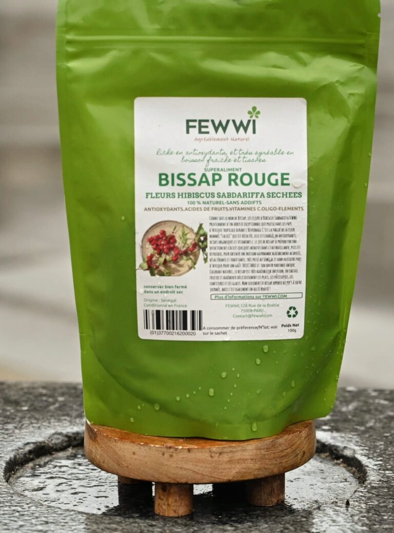 Fleurs d’hibiscus rouge “Bissap” FEWWI - Superaliment 100% Naturel